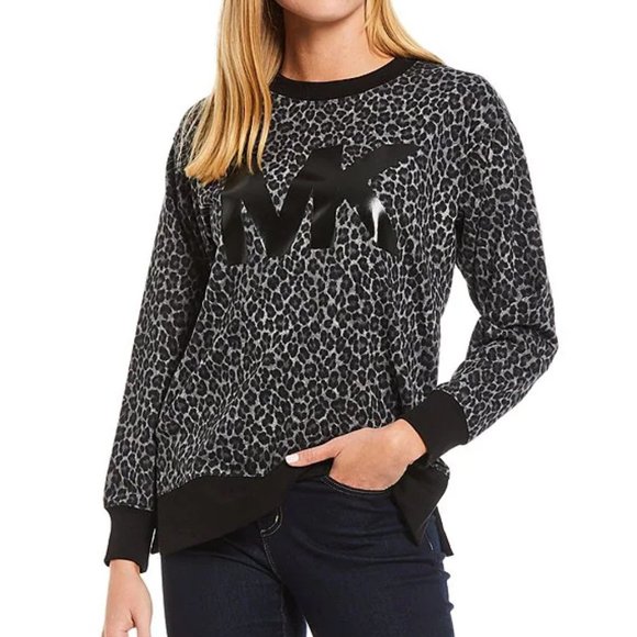 MICHAEL Michael Kors | Tops | Michael Michael Kors Cheetah Print Mk ...